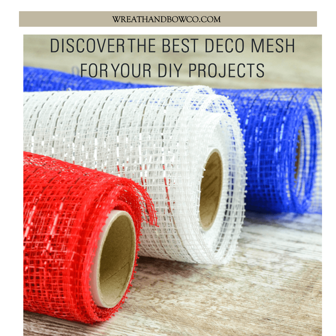 What is the Best Type of Deco Mesh? – Wreath and Bow Co